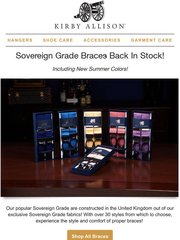 Kirby Allison's Hanger Project: Fully Restocked: Sovereign Grade Braces ...