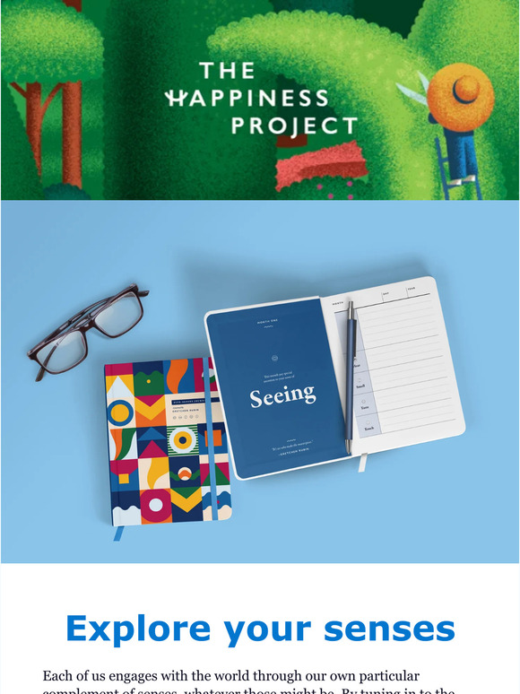 Gretchen Rubin Media: Introducing the new Five-Senses Journal | Milled