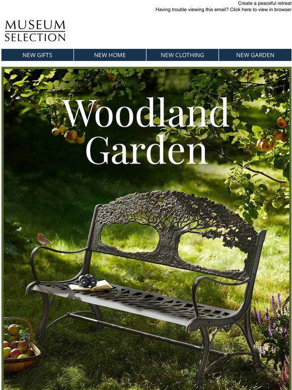 Museum Selection: Woodland inspired garden accessories | Milled