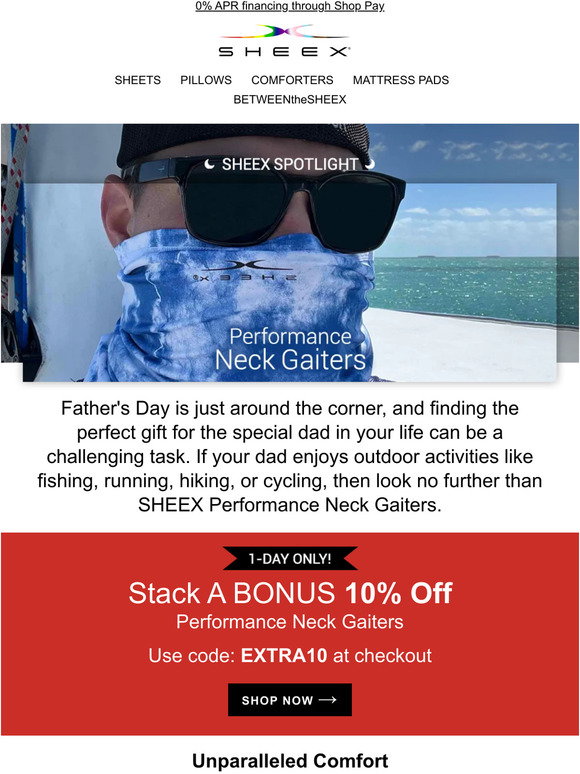 Sheex: The Perfect Gift 🎁 for Father's Day | Milled