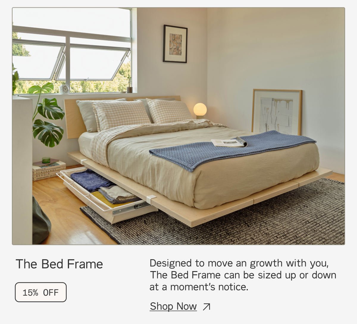 Floyd: The world's most modular bed frame. | Milled