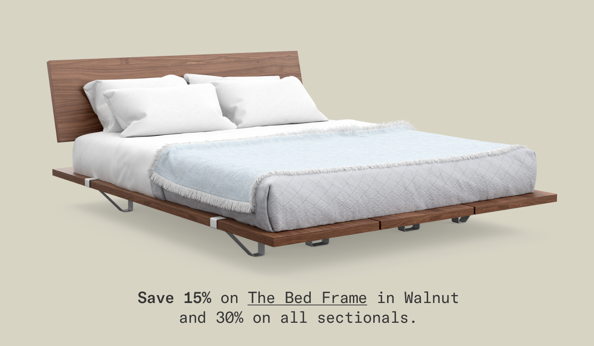 Floyd: The world's most modular bed frame. | Milled