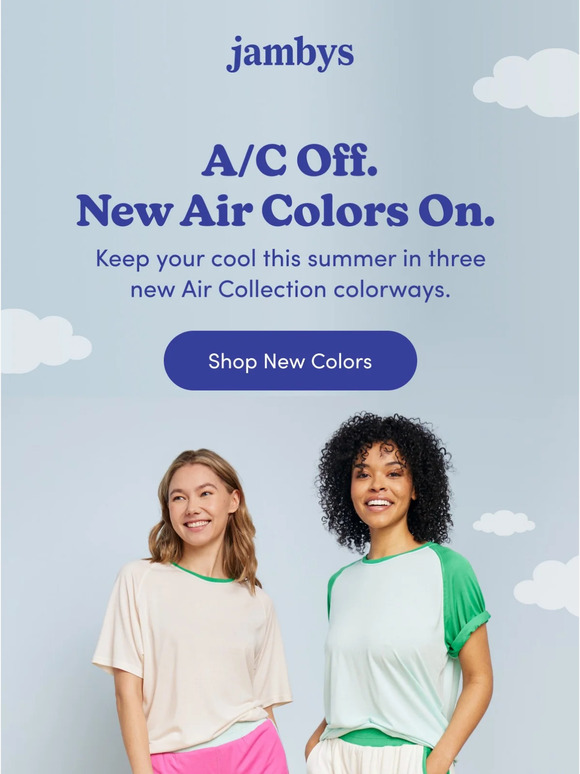 Jambys: Three cool colors are comin’ in hot ☀️ | Milled