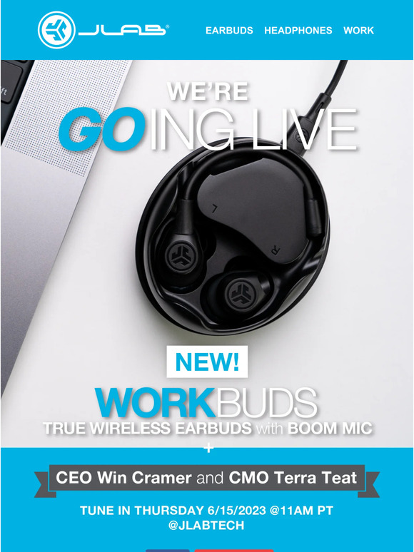 JLab Audio (US): We're going LIVE! | Milled