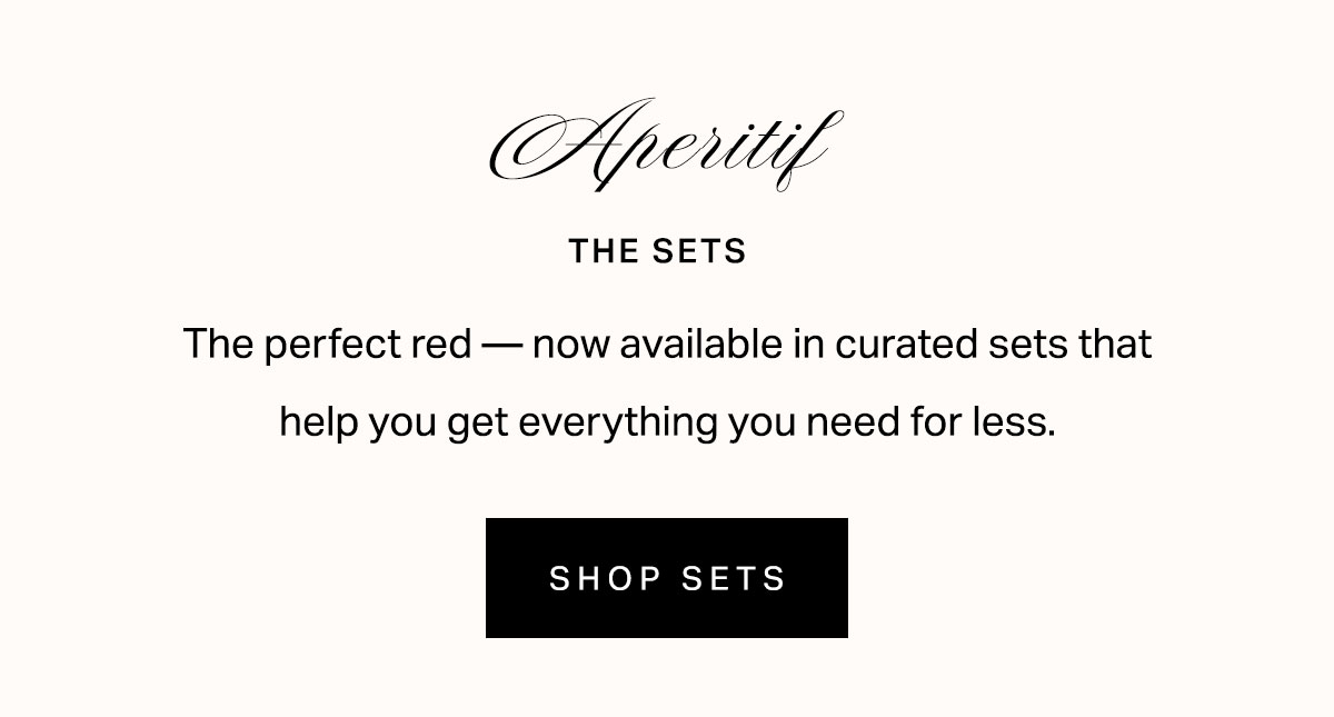 MERIT: Aperitif sets | Milled