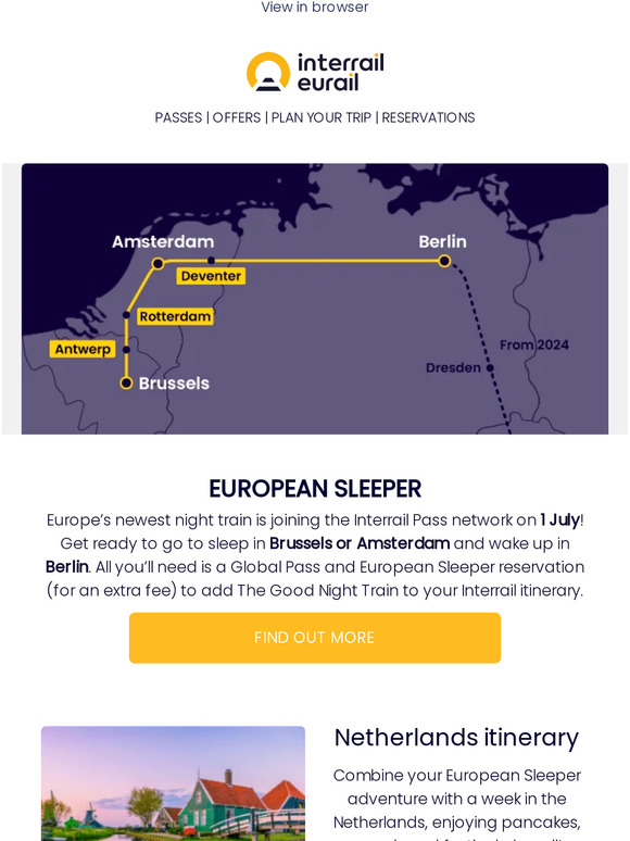 Interrail: Brussels → Amsterdam → Berlin by night train 🚂🌚 | Milled