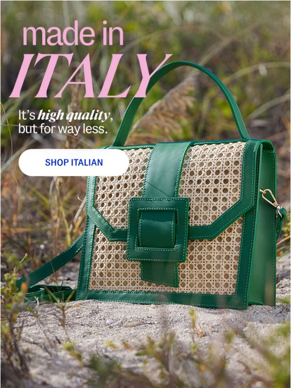 TJ Maxx: Italian-made AND affordable? | Milled