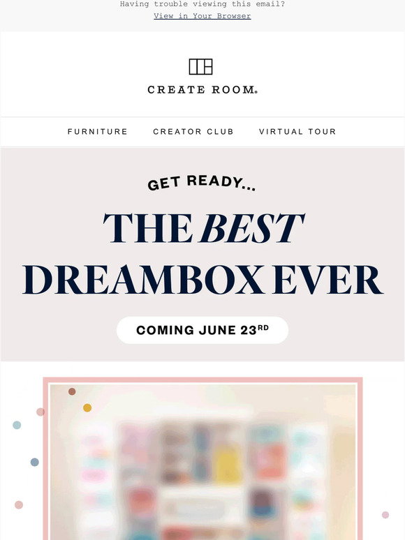 Create Room: NEW DreamBox Coming Soon! 🎉 | Milled