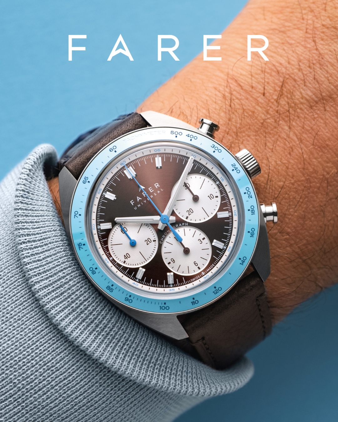 Farer: Meet The New Chrono-Sport Watches In Titanium | Milled
