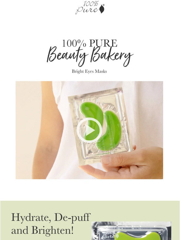 100 Percent Pure: Get up, close and personal with our Bright Eyes Mask ...