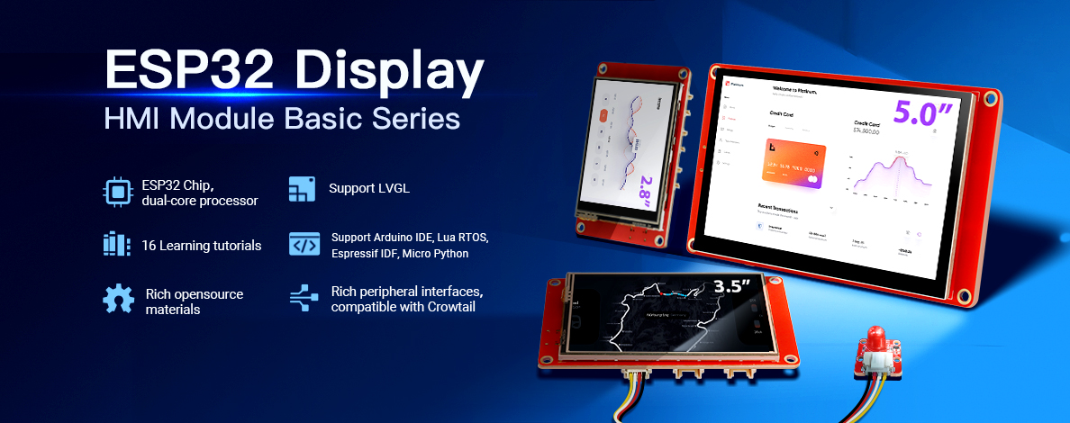 Elecrow: Elecrow | 💥ESP32 Display come in back! 👀Explore the Unlimited ...