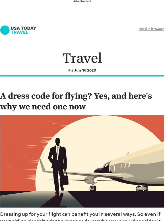USA TODAY: A dress code for flying? Yes, and here's why we need one now ...