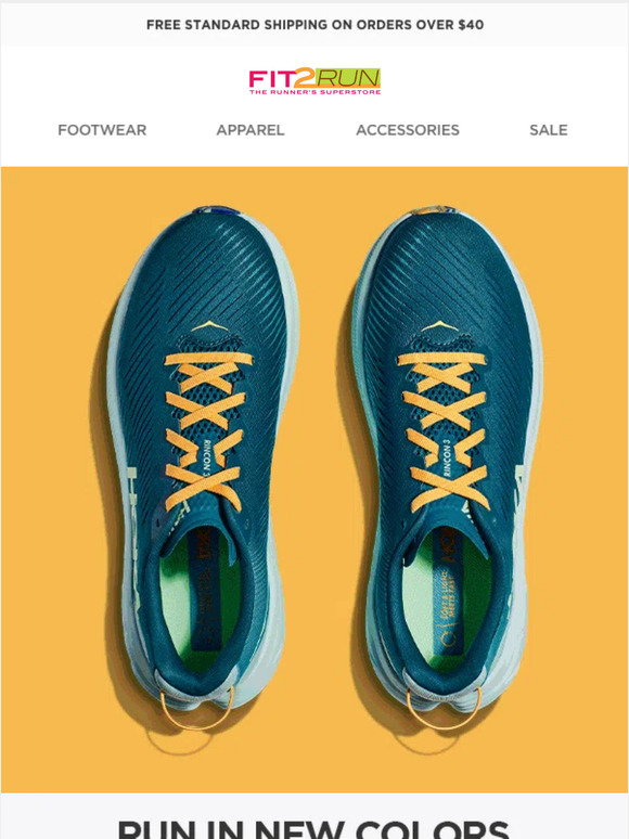 Fit2Run: Hoka New Colors are Here! | Milled