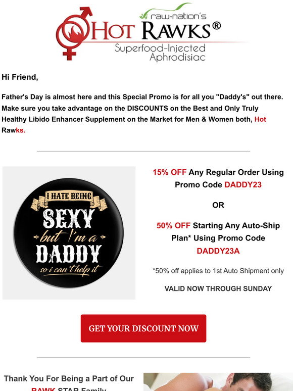 Raw Nation: Hot Rawks Father's Day Promo Still Going | Milled