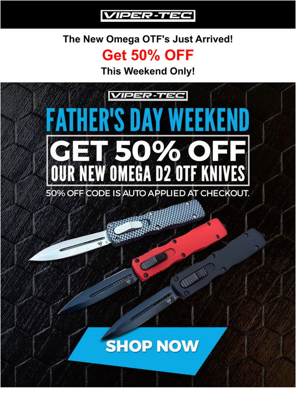 Viper Tec Knives: Our Newest OTF Is 50% OFF Right Now! 🚨 | Milled