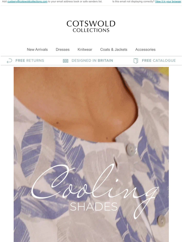 Cotswold Collections: Cooling Shades | The Late Summer Issue 2023 | Milled