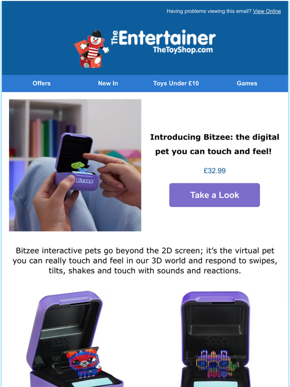 The Entertainer: Introducing The Brand New Bitzee Digital Interactive ...