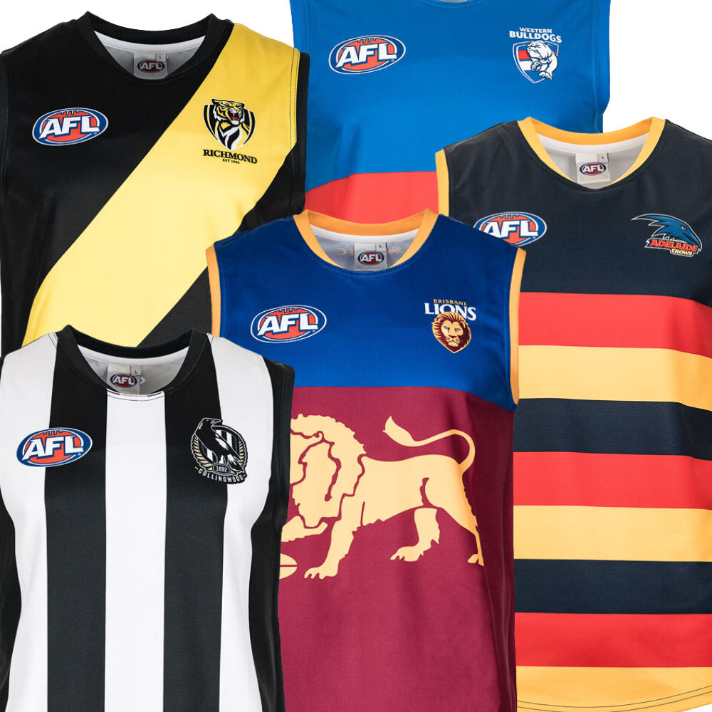 AFL Footy Shop: 🏉AFL Guernseys for the Whole Family - all teams🏉 | Milled
