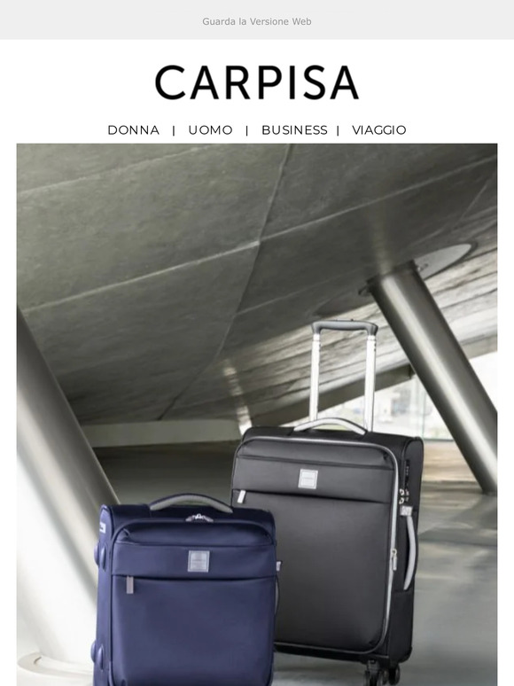 Carpisa: Scegli la nuova linea Active Go e parti con noi! 🧳 | Milled