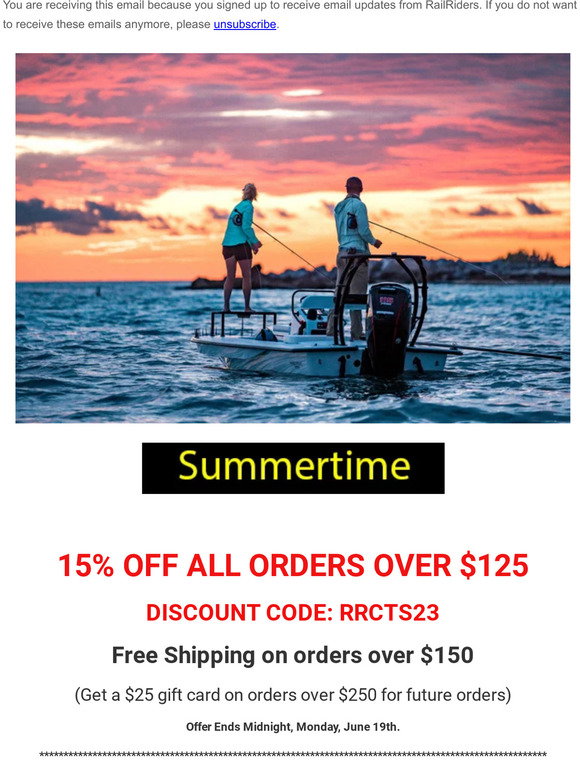 RailRiders: Cruisin into Summer! - Adventure On - 15% off | Milled