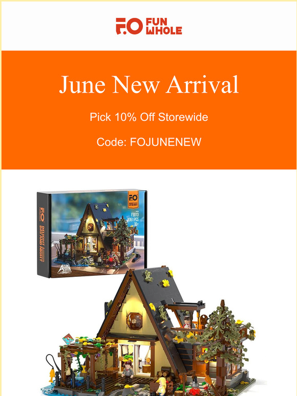 Funwhole: New Sets Arrive! A-Frame Cabin & Jack and The Beanstalk ...