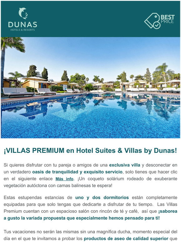 Dunas Hotels & Resorts: ¿Aún no conoces nuestras VILLAS PREMIUM? | Milled