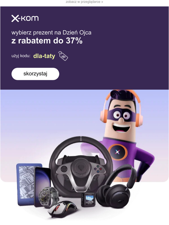 X-KOM: Rabaty dla Taty 👨🎁 | Milled