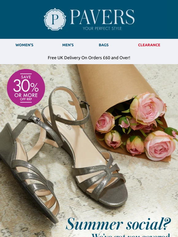 Pavers: Show off sandals… to steal the spotlight | Milled