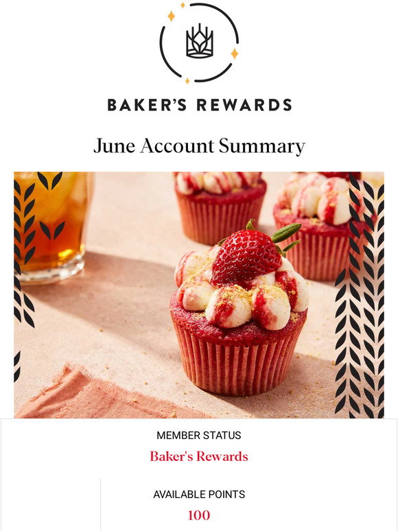 King Arthur Baking Company: Your Monthly Baker's Rewards Summary | Milled
