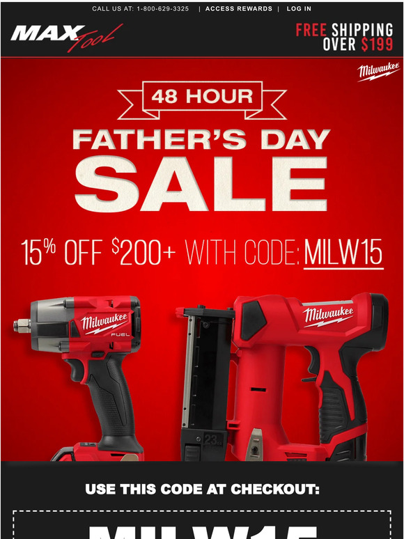 MaxTool: Get 15% off Milwaukee Now - Limited Time Offer! ⚡ | Milled