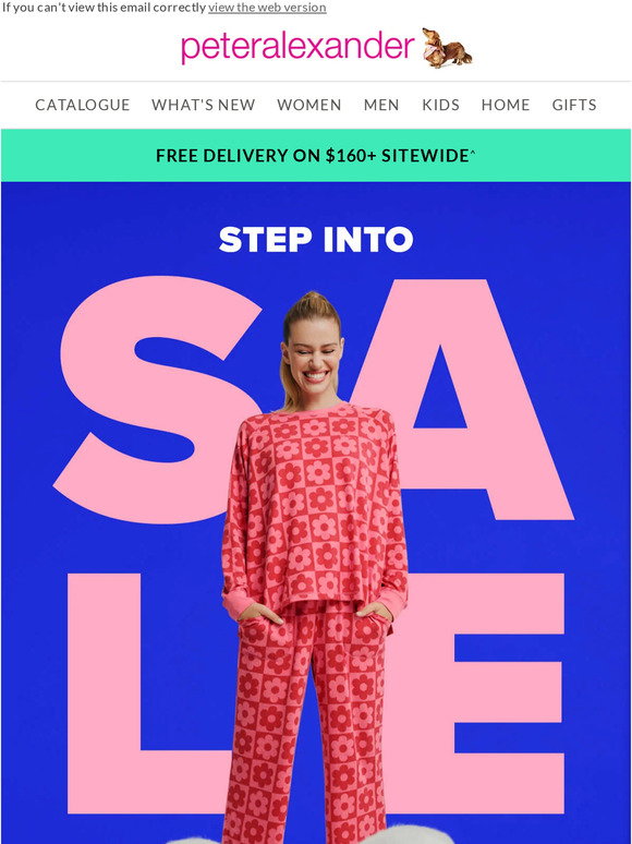 Peter Alexander: Step into SALE with a further 30% OFF now! | Milled