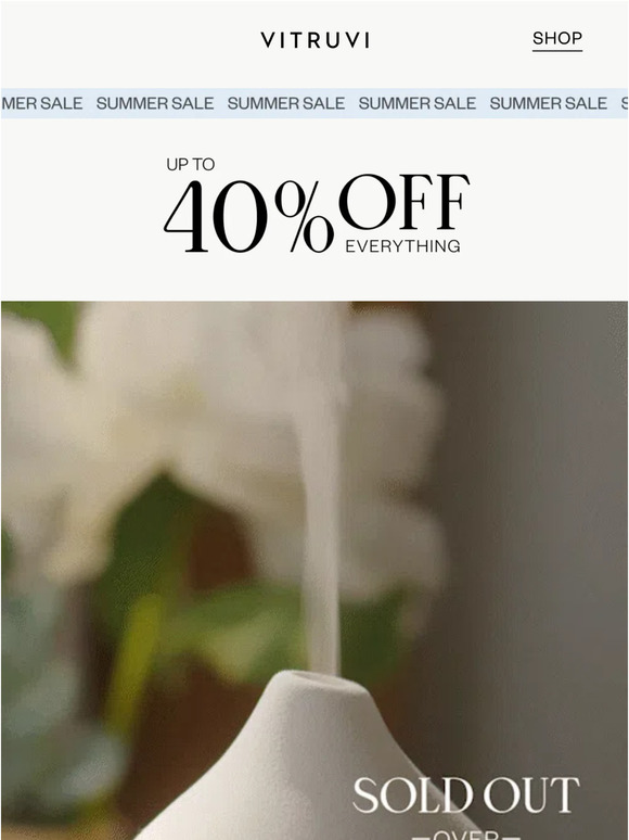 Vitruvi: Our most iconic diffuser is on SALE | Milled