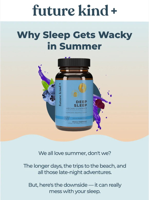 Future Kind: Why it’s harder to sleep during the summer | Milled
