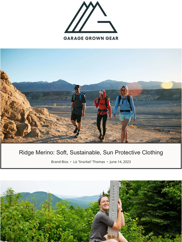 Garage Grown Gear: Ridge Merino, VT's Long Trail & Olo Paddle Review ...