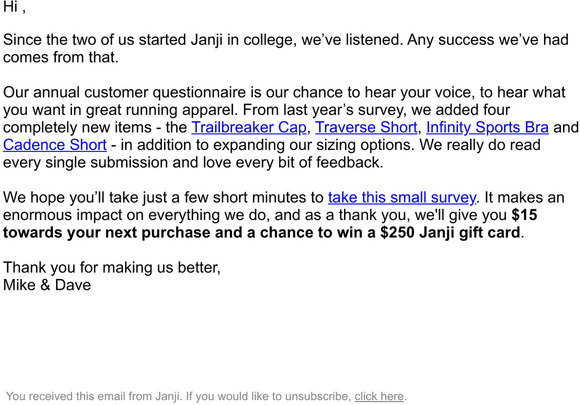 Janji: You make us better | Milled