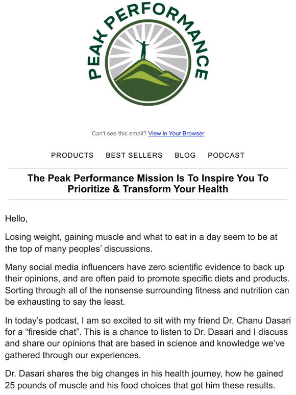 Peak Performance: How Dr. Dasari Gained 25 Pounds Of Muscle Naturally ...