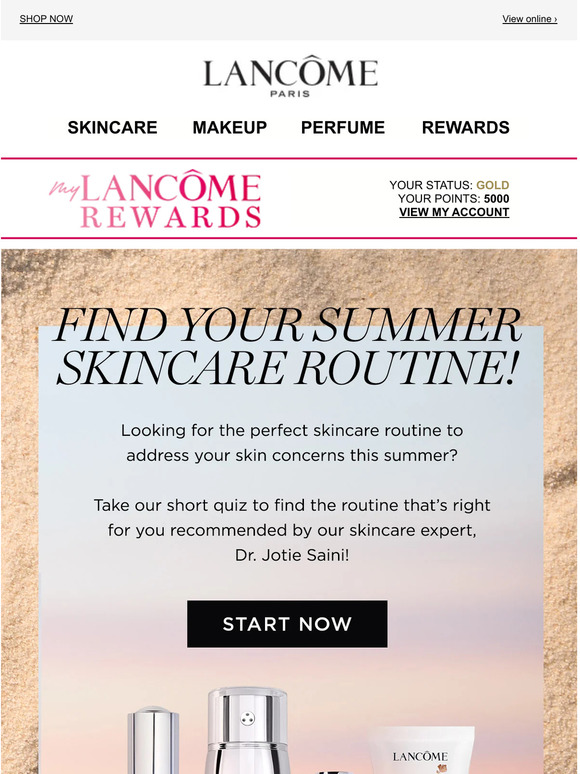 Lancôme US: Your Summer Skincare Routine Recommended by Dr. Jotie Saini ...