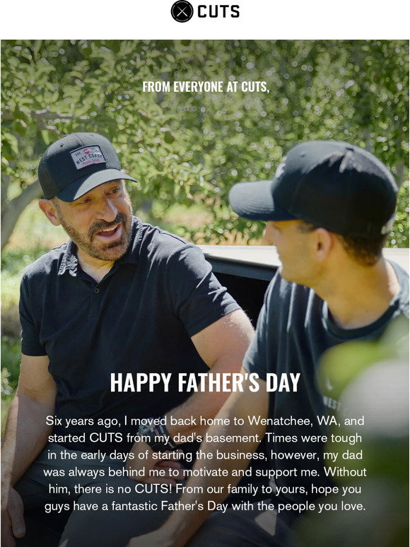 Cuts: Father's Day Made Easy: Give Dad the Gift of Choice! | Milled