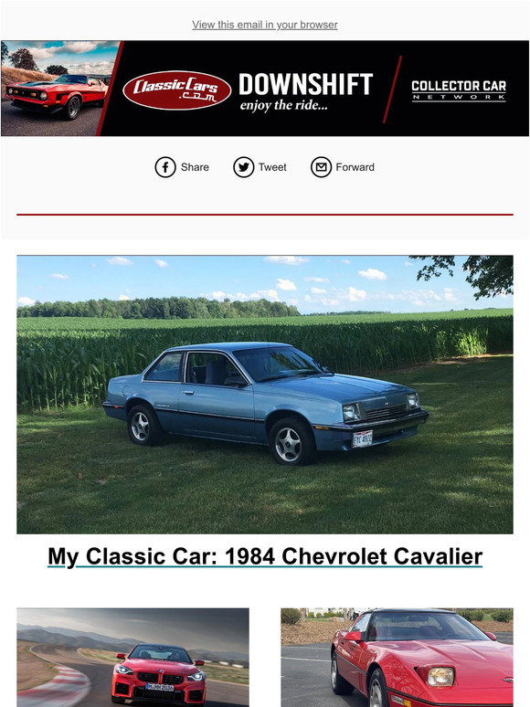 ClassicCars: My Classic Car: 1984 Chevrolet Cavalier | Milled
