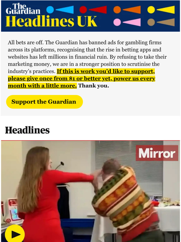 The Guardian Soulmates: The Guardian Headlines: Johnson’s legacy ...