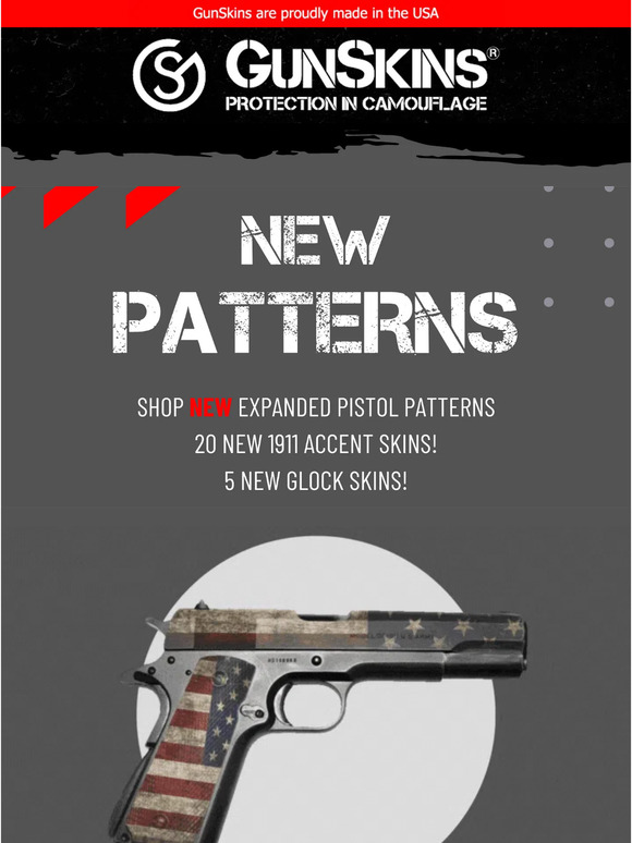 GunSkins: NEW PATTERNS for your Pistols | Milled