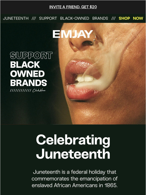 Emjay: celebrating Juneteenth | Milled