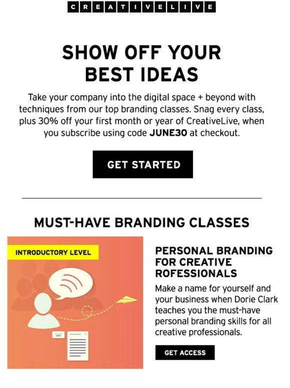 CreativeLive: Get on brand with our trending classes | Milled