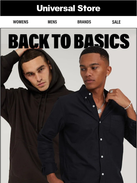 Universal Store: BACK TO BASICS | Milled