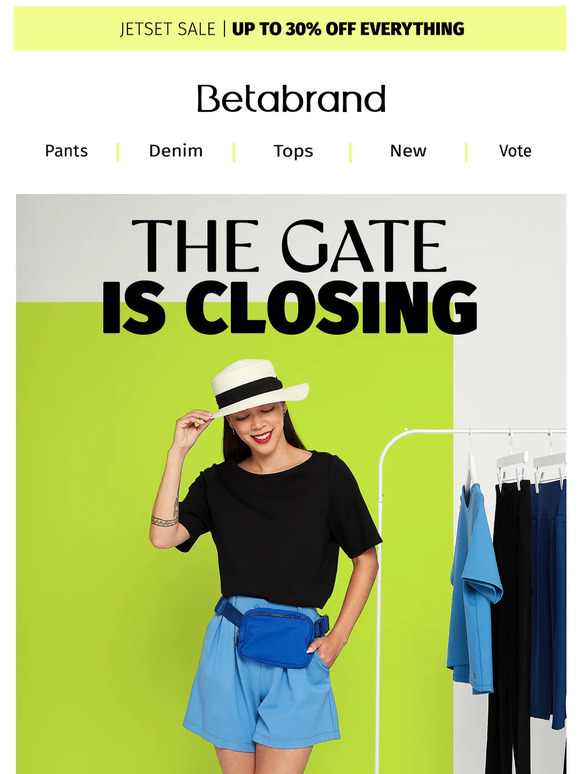 Betabrand: Final Boarding Call: 🎫 Up To 30% Off | Milled