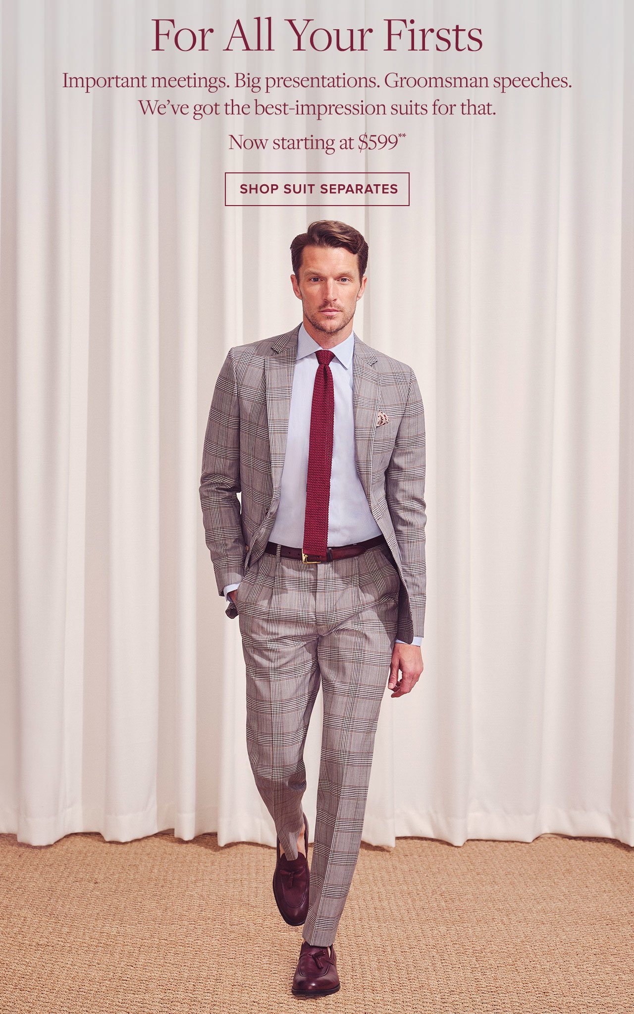 Brooks Brothers: Suits starting at $599 | Milled