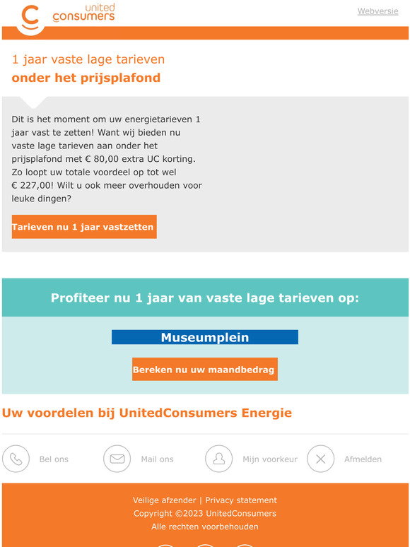 UnitedConsumers: Uw energiekosten op Museumplein verlagen? Dit is het ...