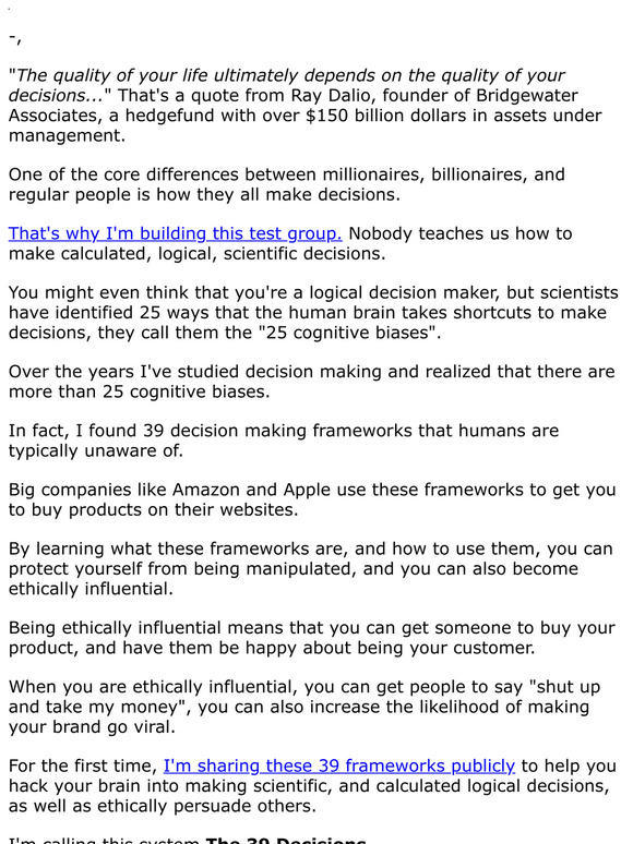 Tai Lopez: The core difference between billionaires and you. Not what ...