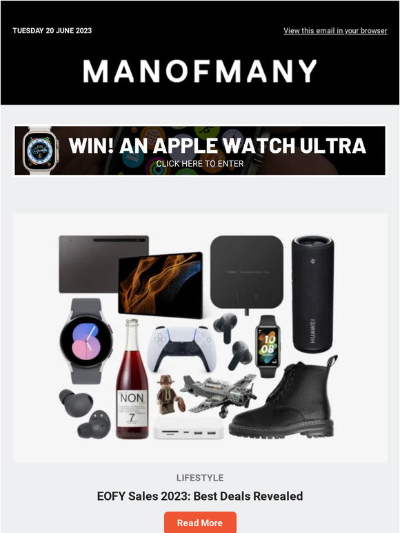 Man of Many: EOFY Sales 2023: Best Deals Revealed & more | Milled