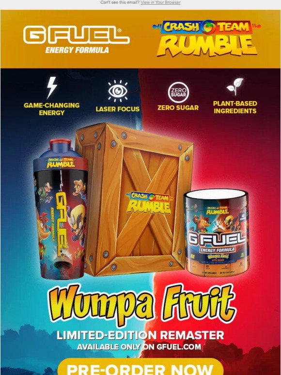G FUEL: Our Very First Crash Bandicoot Collector’s Box! | Milled